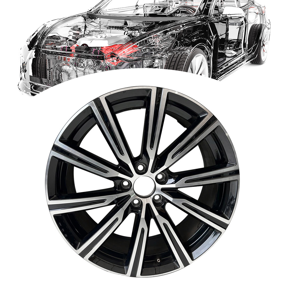 19 Inch MK2 Black Diamond Cut Alloy Wheel 31423852 for XC60